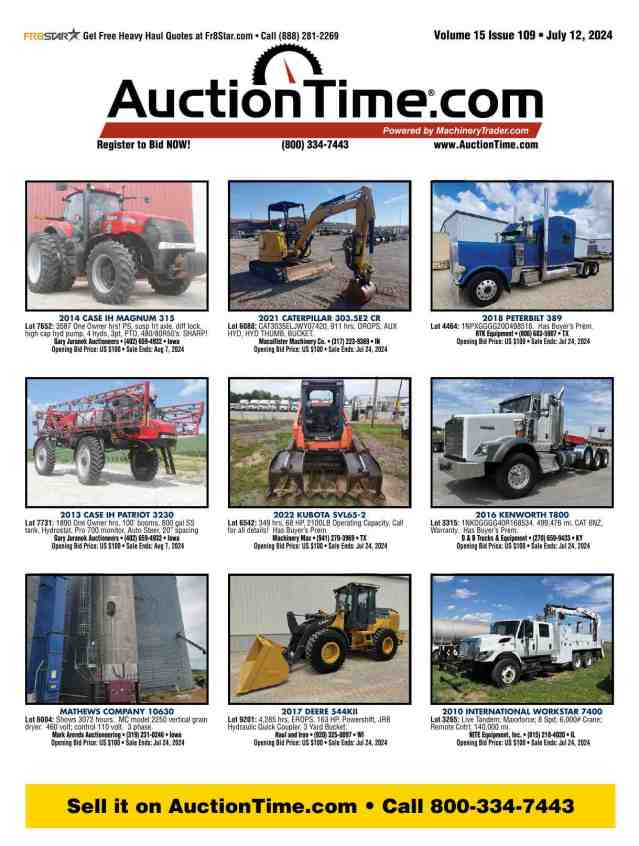 MachineryTrader.com | AuctionTime Machinery Digital Edition Archive