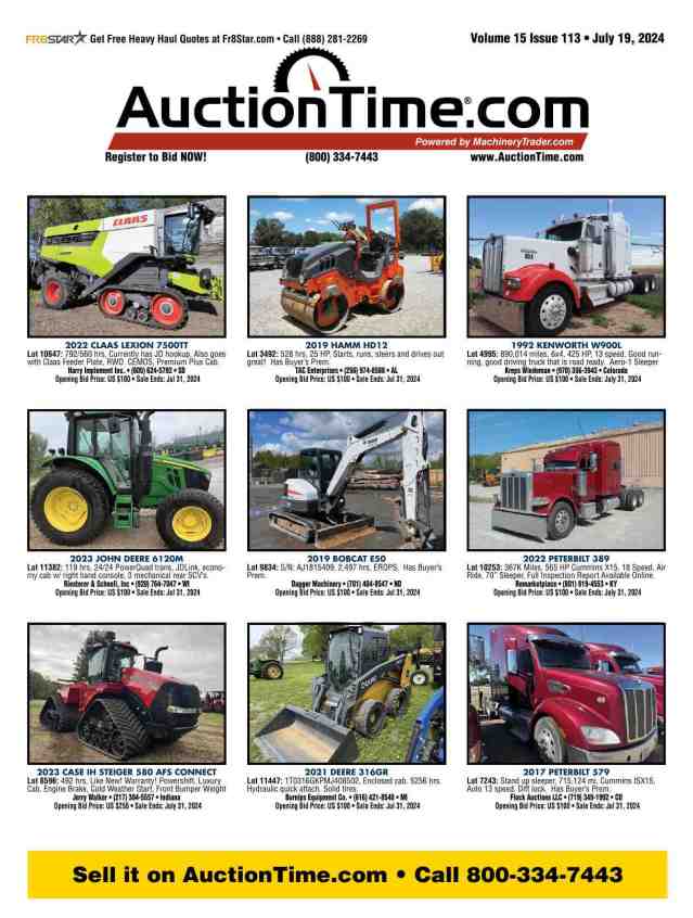 MachineryTrader.com | AuctionTime Machinery Digital Edition Archive