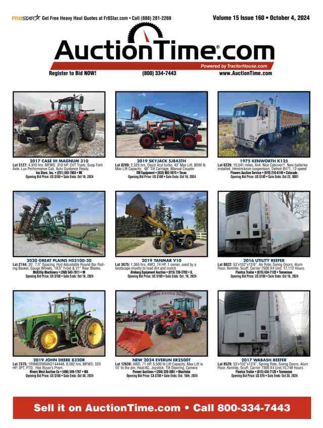 RVUniverse.com | AuctionTime Tractor Digital Edition Archive